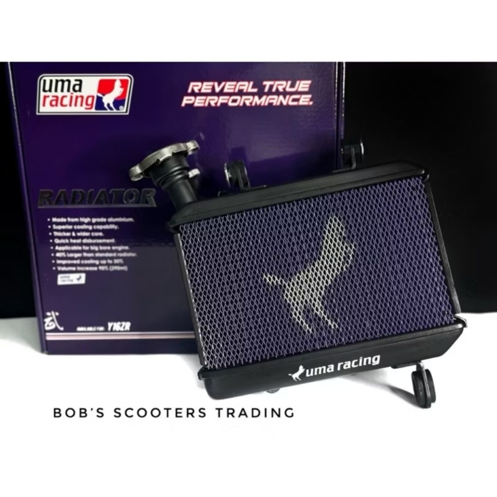 UMA RACING RADIATOR FOR YAMAHA SNIPER155/Y16ZR | Shopee Philippines