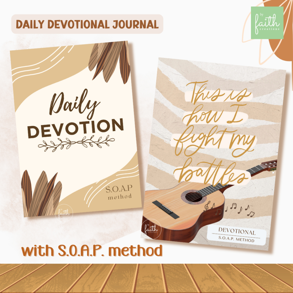 DAILY DEVOTIONAL JOURNAL with SOAP Method | Shopee Philippines