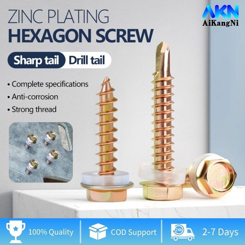 Tex Screw For Met and Wood Tex Screw Tekscrew Wholesale 1'' , 11/2'' ,2 ...