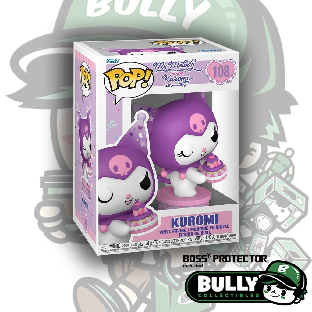 Funko POP! Sanrio: Hello Kitty and Friends Kuromi - Kuromi with Cake ...