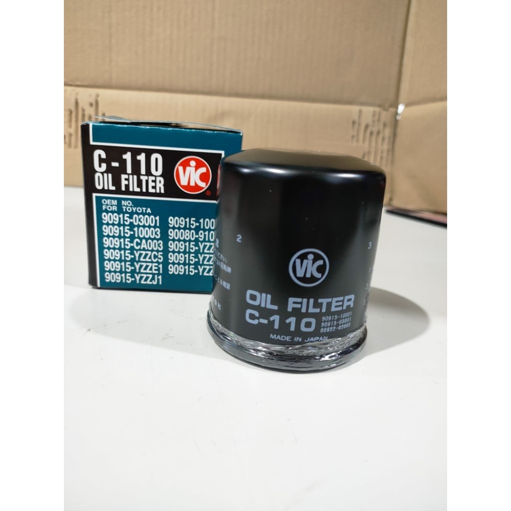 VIC OIL FILTER C-110 made in japan | Shopee Philippines