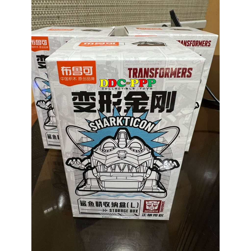 BLOKEES Transformers Sharkticon Part Storage Container (Clear Large ...