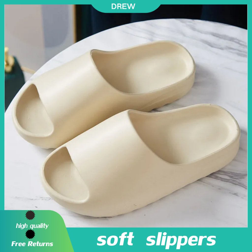 EasyFit Yeezy Slide Style Soft EVA Slippers for woman and men | Shopee ...