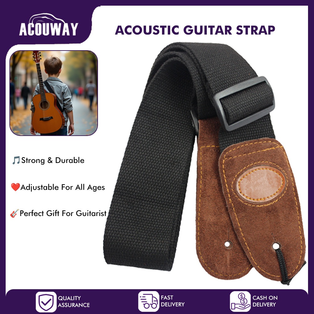 Cotton Guitar Strap belt for Acoustic Electric Guitar and Bass Guitar ...