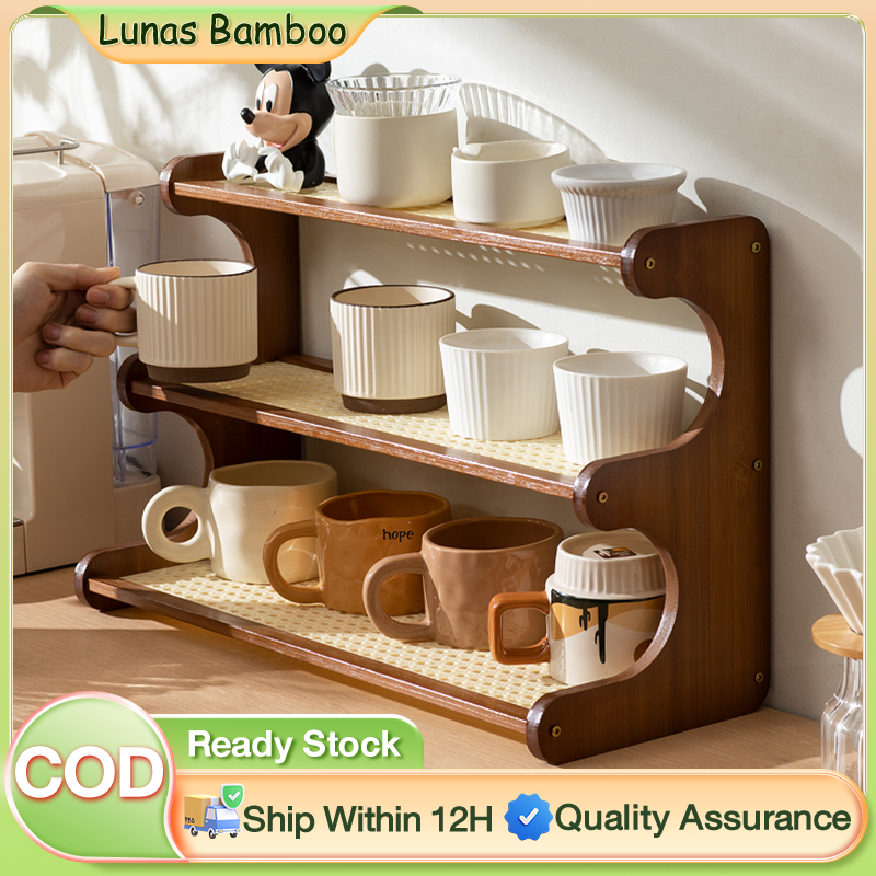 Lunas Cup Holder Storage Rack Dining Table Countertop Cup Holder ...