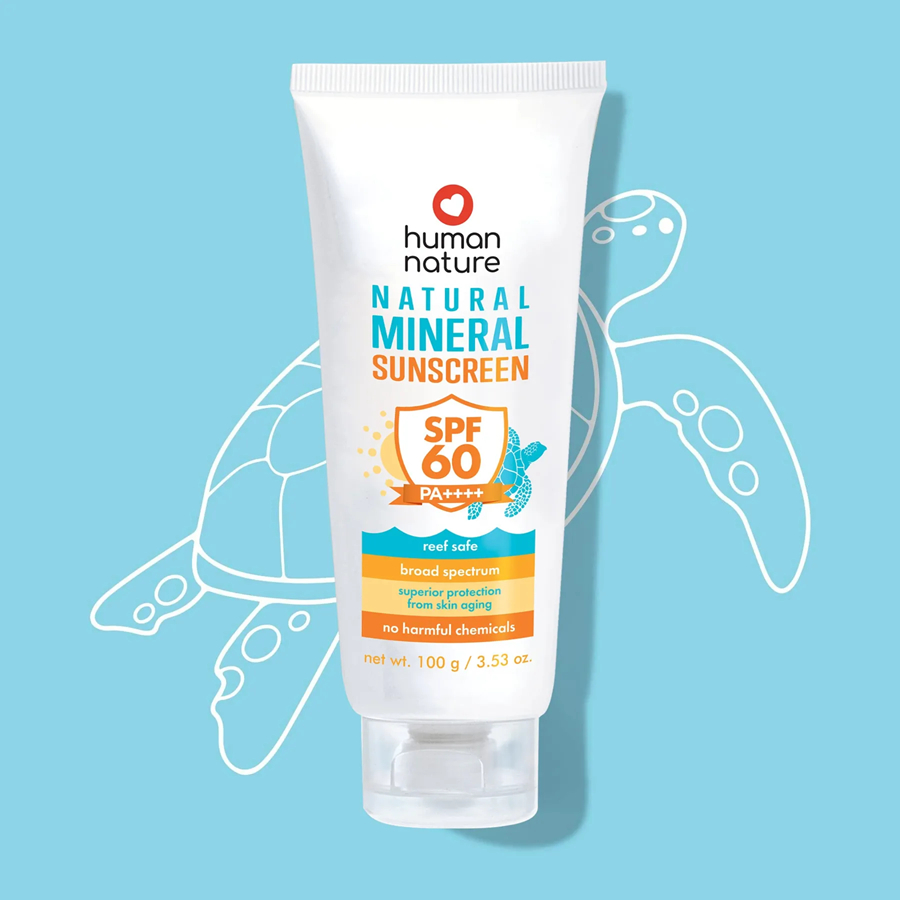PSS | Human Heart Nature Natural Mineral Sunscreen SPF60 PA ...