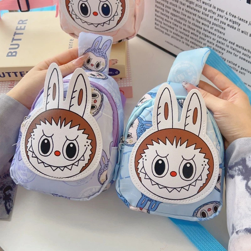 LABUBU Kids Cartoon Crossbody Chest Bag Cute Boys Shoulder Bag | Shopee ...