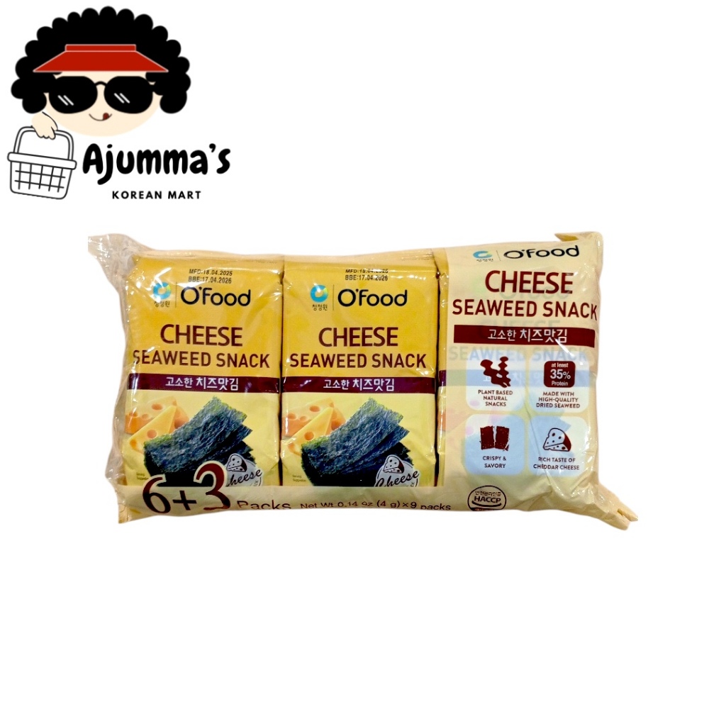 O'Food Cheese Seaweed - 4g x 2 / 4g x 9 | Shopee Philippines