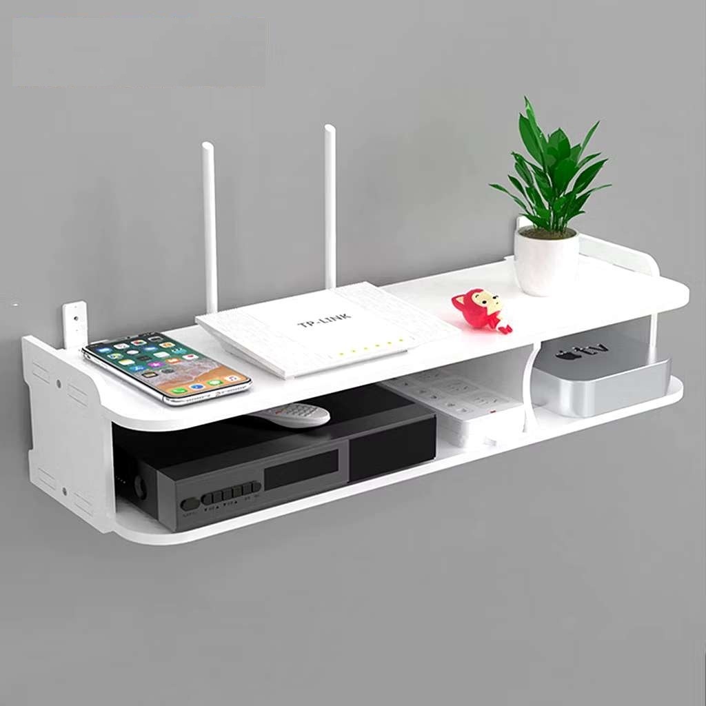 Wifi Rack & DVD Rack Wall Set Top Box Rack Punching Living Room TV ...