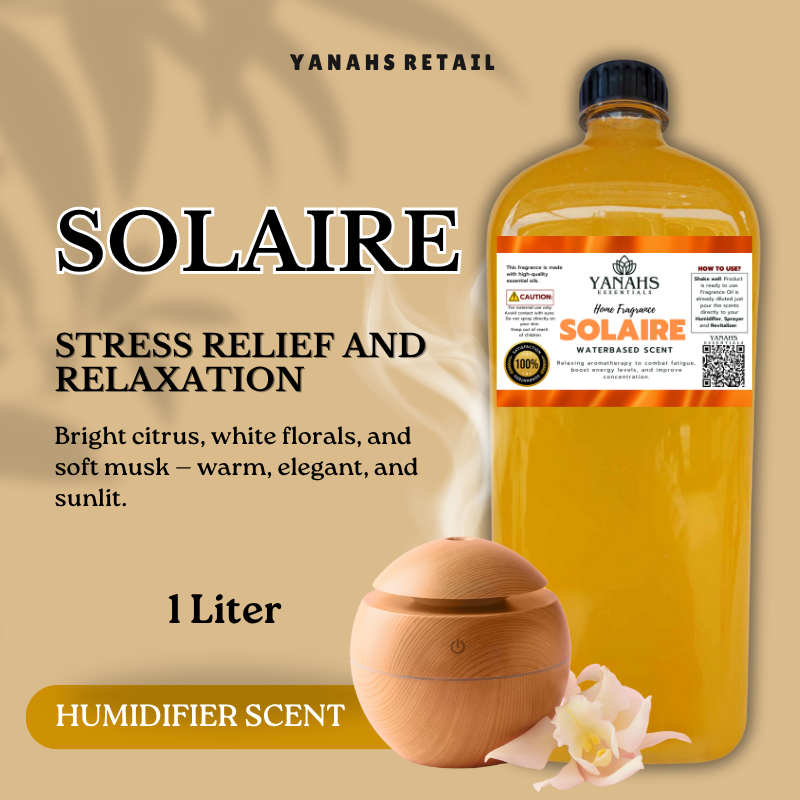 1L SOLAIRE Hotel Scent – Water-Based Fragrance for Humidifiers ...