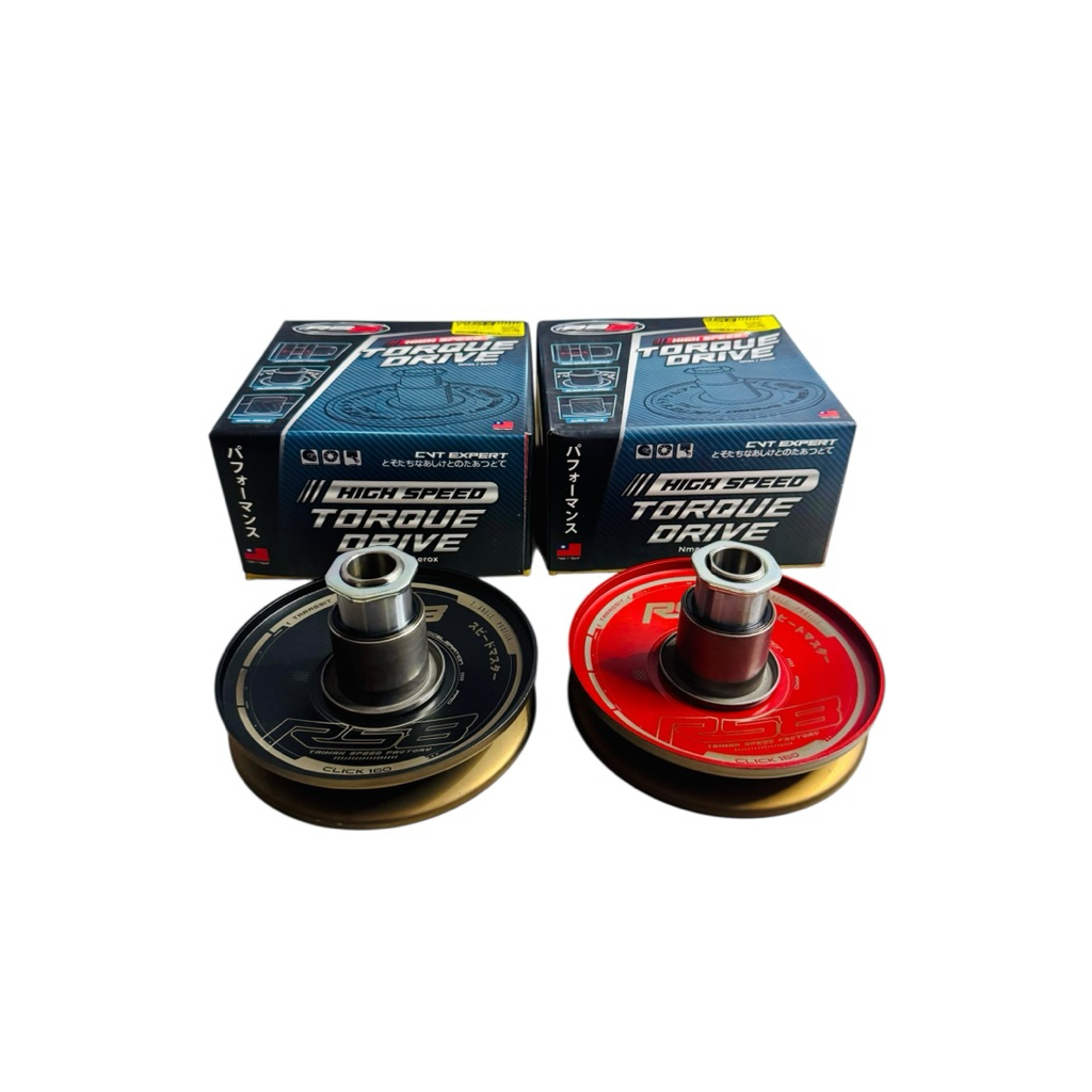 RS8 TORQUE DRIVE ASSY CLICK160 TARAGSIT HONDA RED AND BLACK | Shopee ...