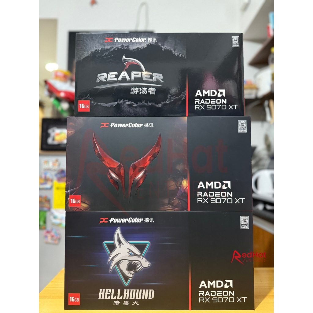 POWERCOLOR RX 9070XT (REAPER/HELLHOUND/RED DEVIL) | Shopee Philippines