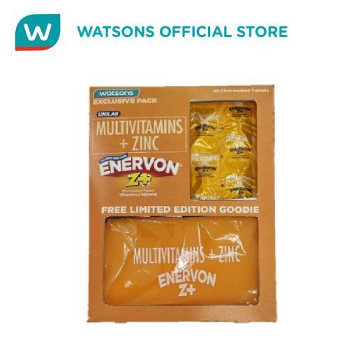 ENERVON Tablet Z Plus 40s with Free Pouch | Shopee Philippines