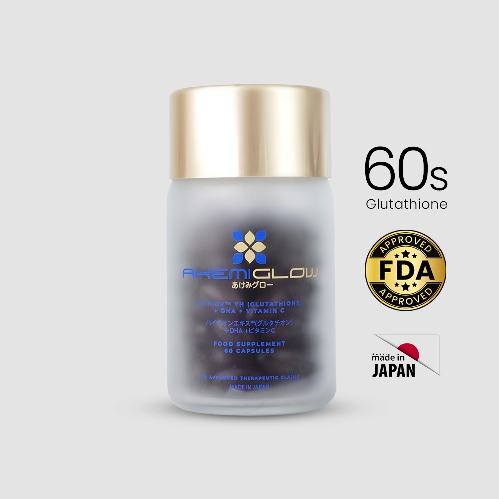 AkemiGlow (Hithion YH Glutathione + DHA + Vitamin C) 60 Capsules ...