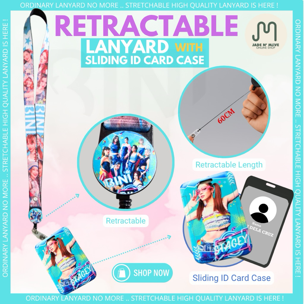 Latest stock Bini Stacey Rectractable Id lace Pull Out Stretchable ...