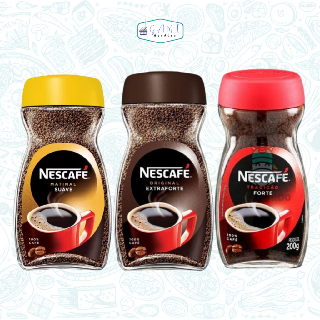 Nescafe Tradicao Forte / Matinal Suave Instant Coffee 200g | Shopee ...