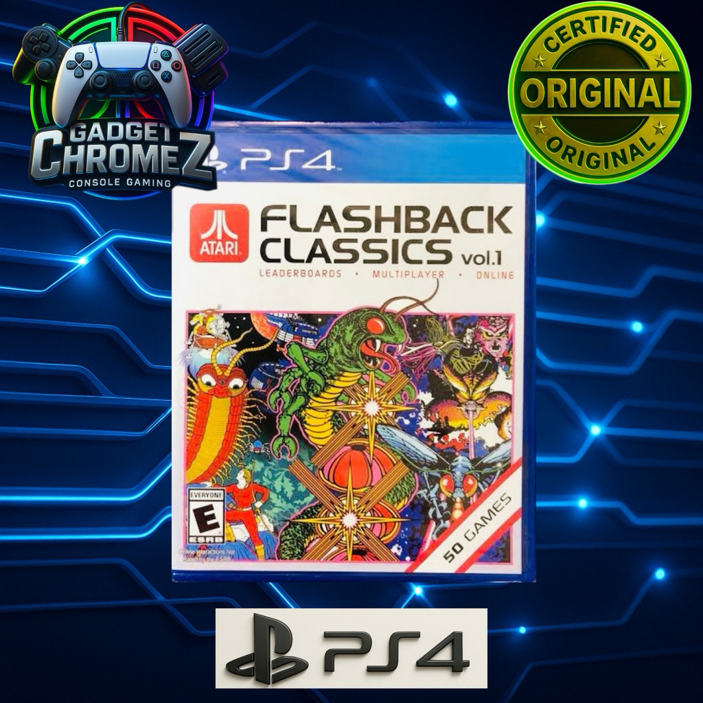 Atari Flashback Classics Vol.1 | PS4 Game | BRANDNEW | Shopee Philippines