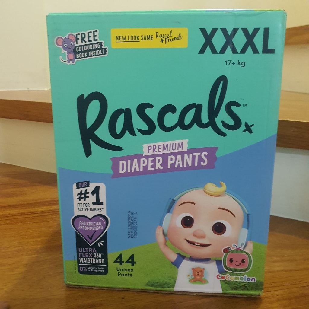 Rascal + Friends Premium Diaper Pants XXXL / XXL | Shopee Philippines