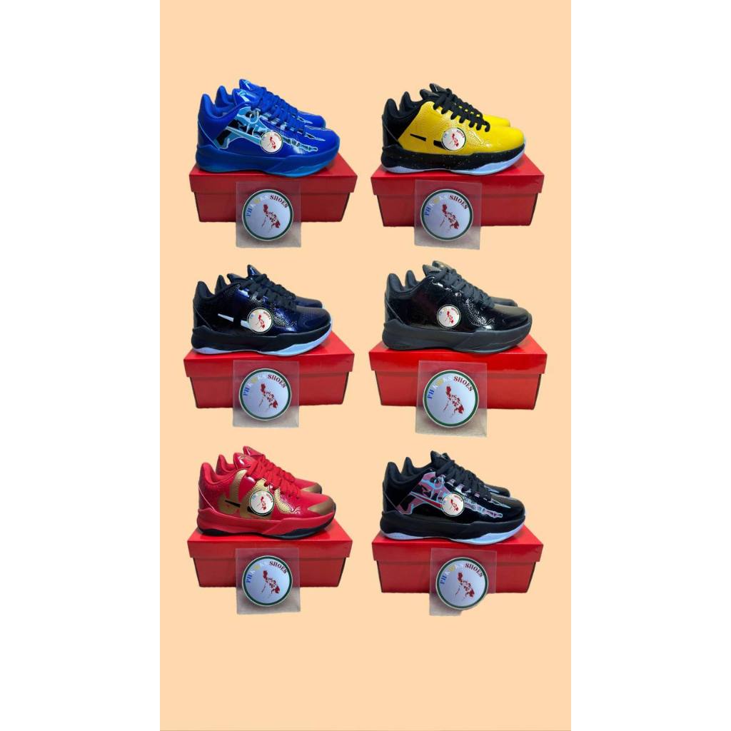 kobe 5 - year ofthe mamba KIds basketball w/free paper bag and socks ...