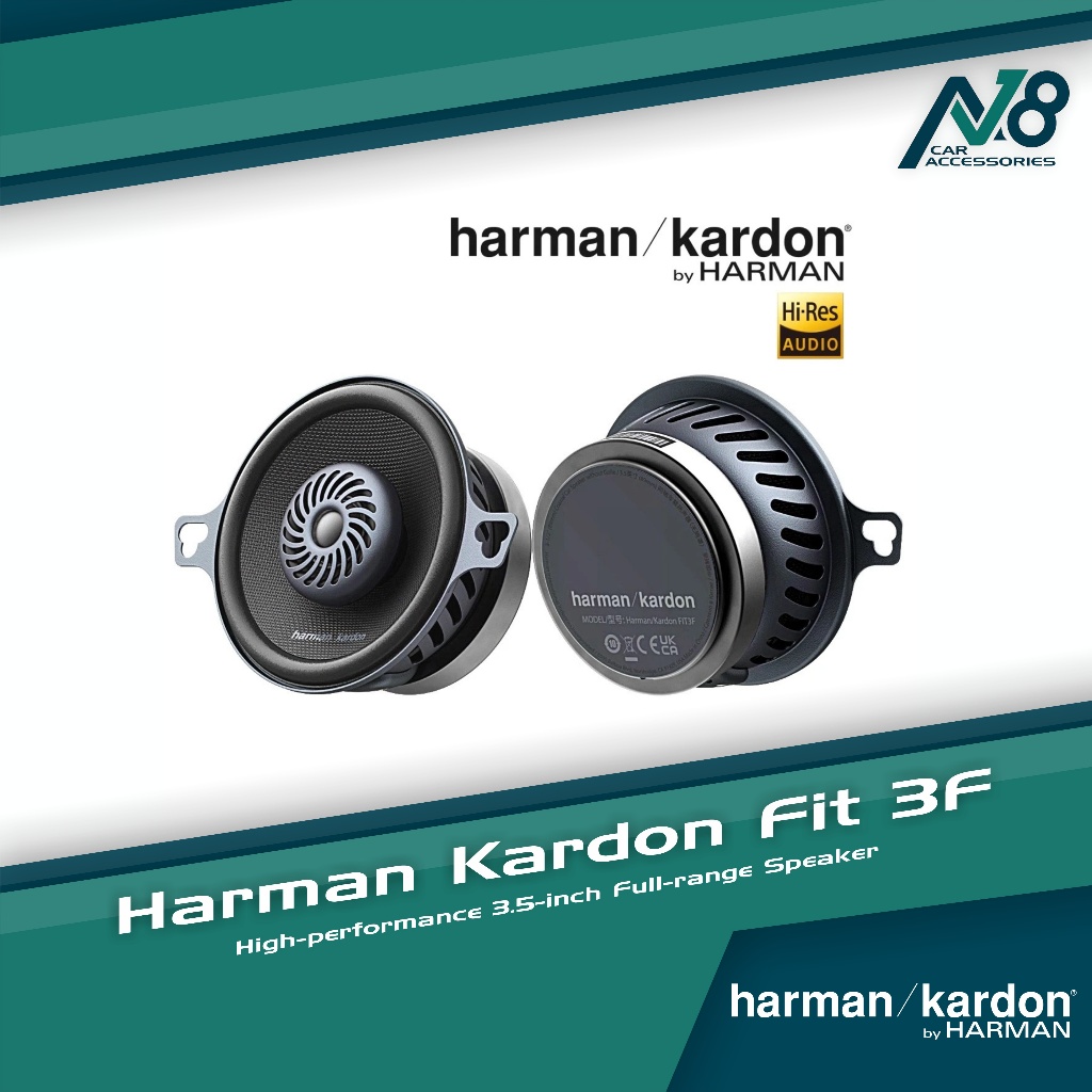 HARMAN KARDON FIT 3F 3.5-inch Full-range Speaker Genuine | Shopee ...