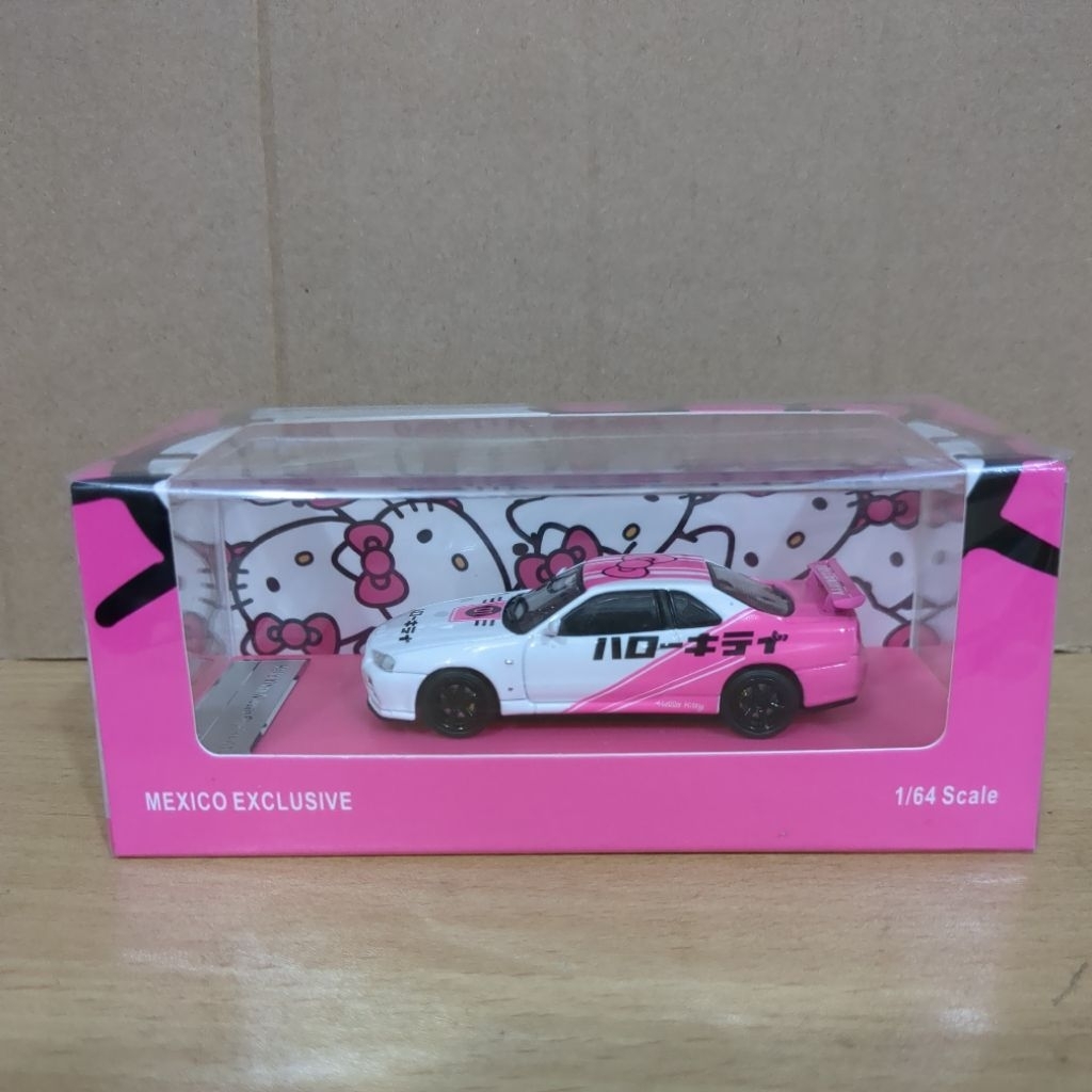 Mexico Exclusive Hello Kitty Nissan Skyline GT-R (R34) | Shopee Philippines