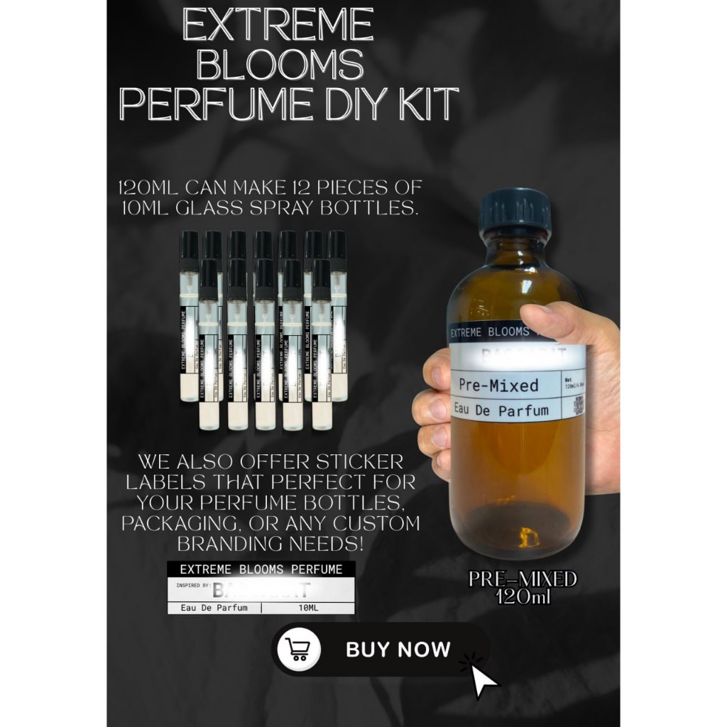 Extreme Blooms - Pre-Mixed Perfume 120ml (with packaging) | Shopee ...