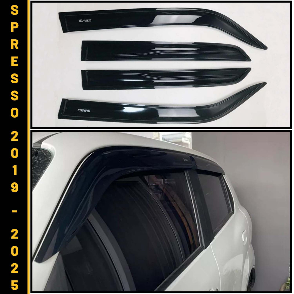 SUZUKI SPRESSO 2019 - 2026 RAIN VISOR (2019 2020 2021 2022 2023 2024 ...