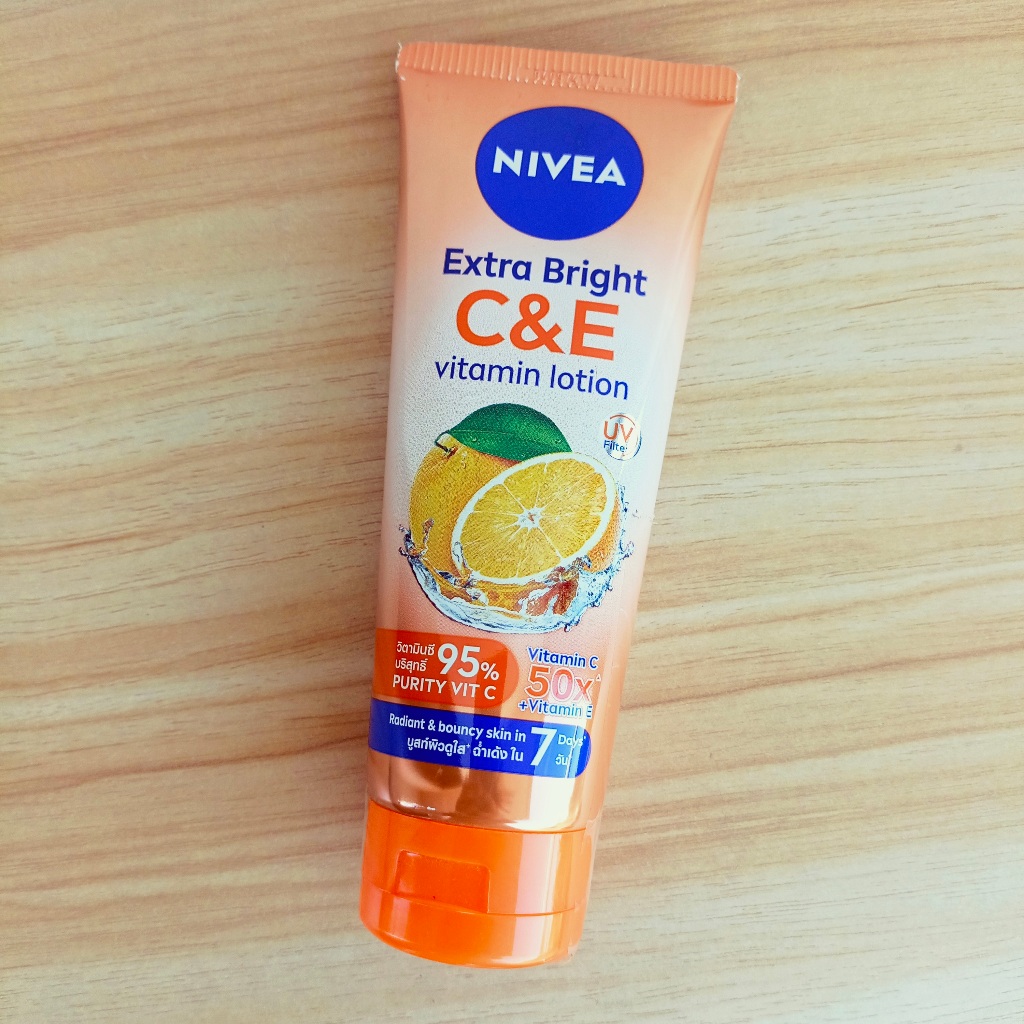 Nivea Extra Bright C&E Body Lotion Vitamin C + Vitamin E 180ml | Shopee Philippines