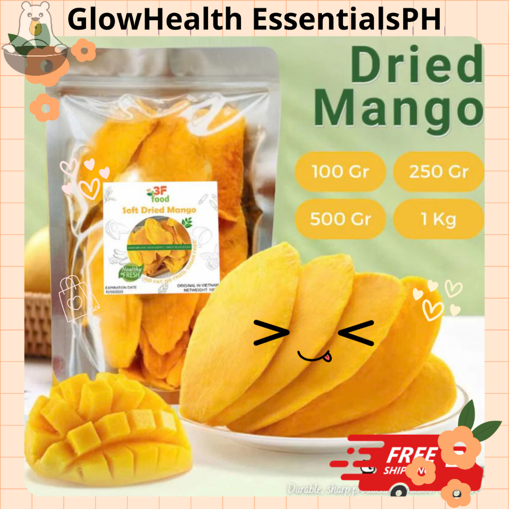 READY STOCK - 3F FOOD Dried Mangoes Fruit Snack original Dried Mango from Vietnam 100G | Shopee ...