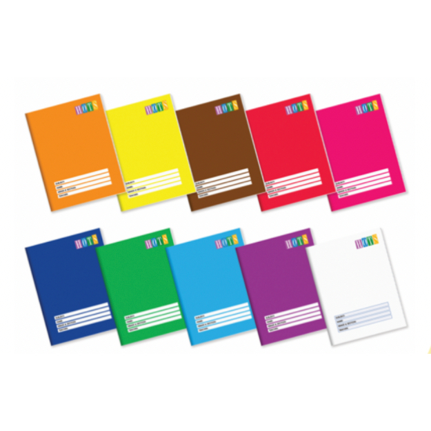 10pcs 80lvs HOTS Assorted Colored Notebook (Composition, Writing, Yarn ...
