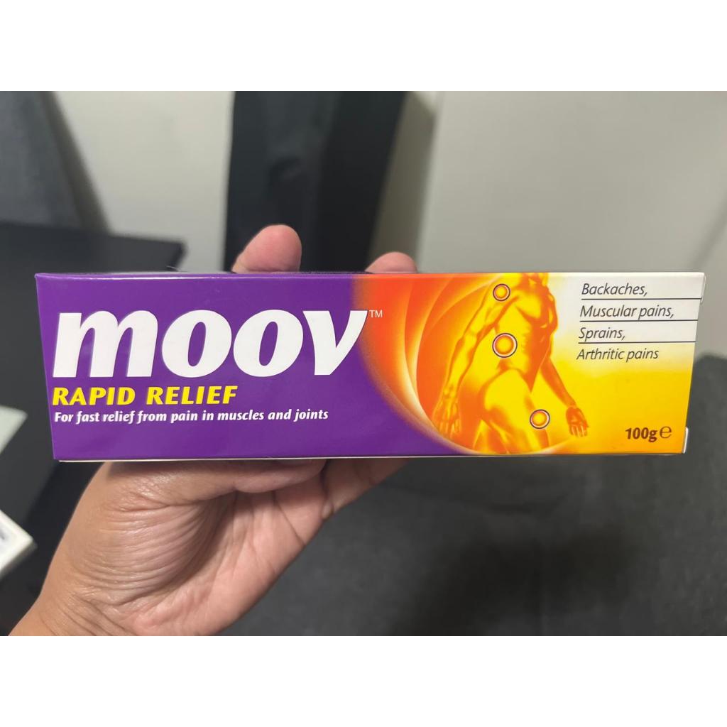 Moov Rapid Cream-100g | Shopee Philippines