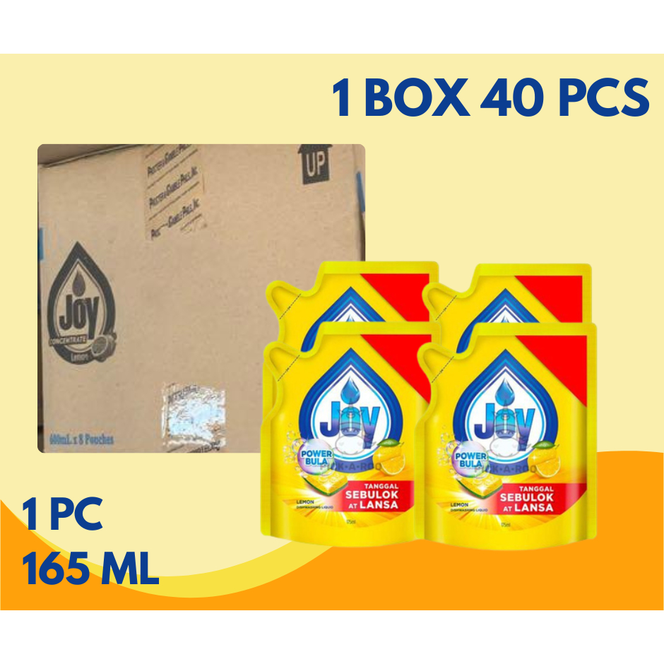 Joy Dishwashing Liquid Refill Pack 1BOX, Kalamansi, and Antibac ...