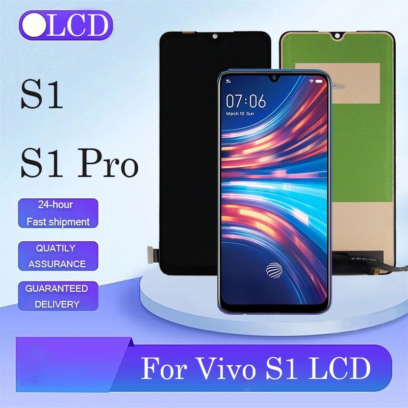 6.38" LCD For Vivo S1 /S1 Pro 1907 1920 LCD Display Touch Screen ...