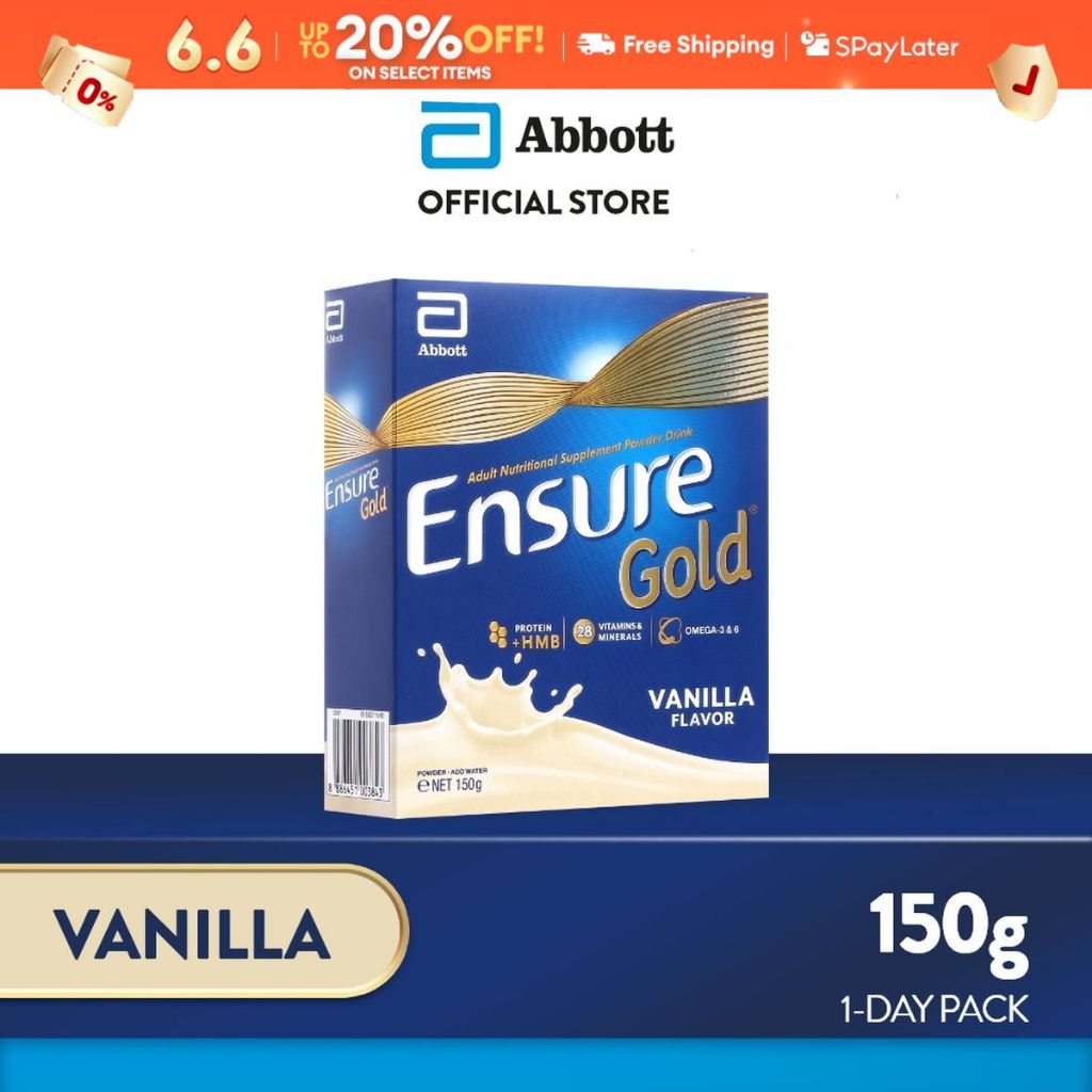 Ensure Gold with Streng+hPro Vanilla 150g | Shopee Philippines
