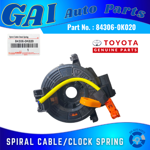 Spiral Cable/Clock Spring Toyota for Toyota Fortuner / Hi-Lux 2005-2013 ...