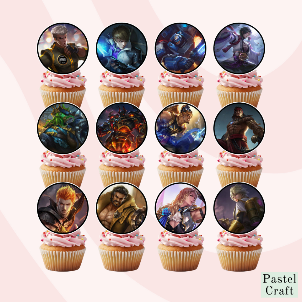 Mobile Legends Cupcake Toppers | Shopee Philippines