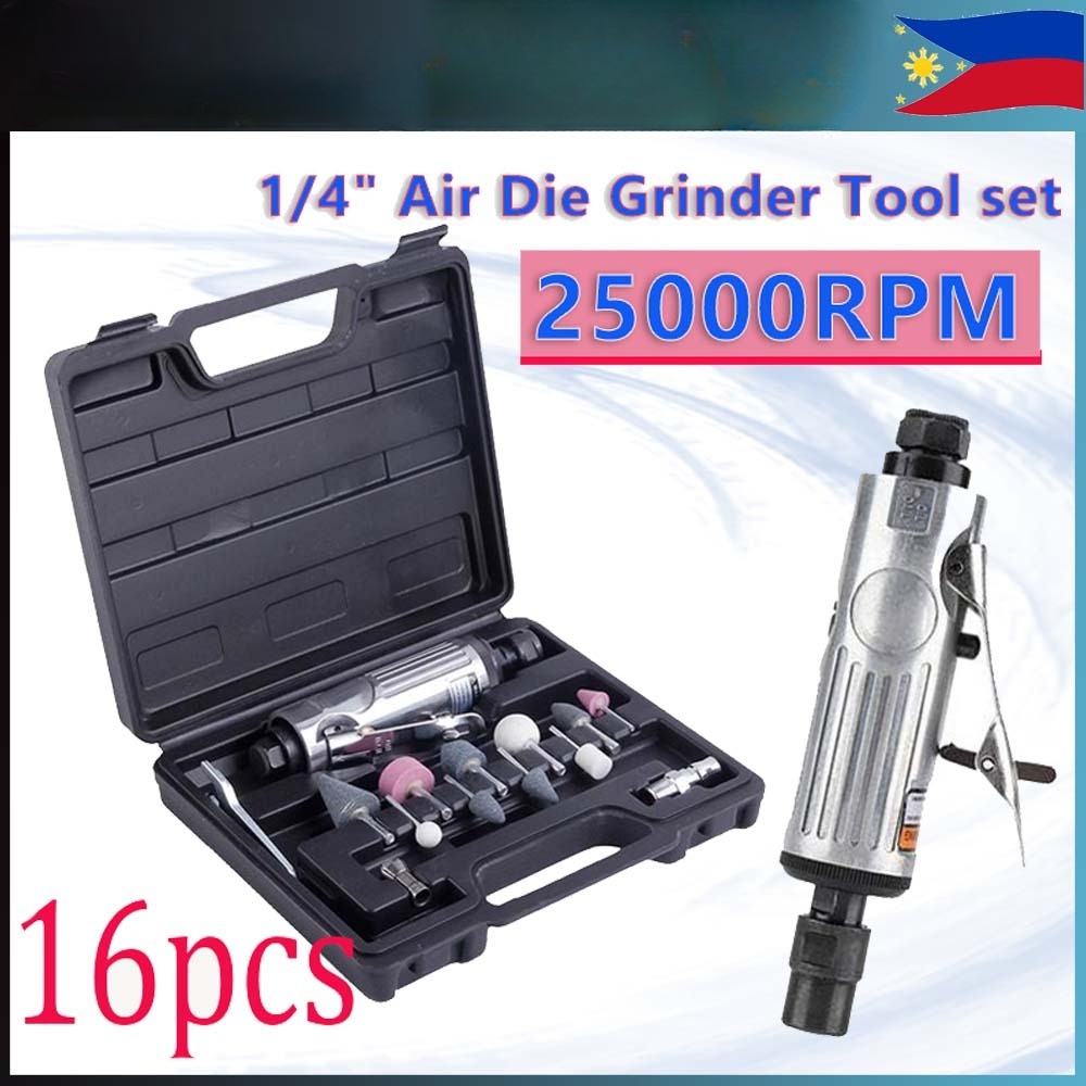 1/4" Air Die Grinder Pneumatic Die Grinder Air Compressor 90psi ...