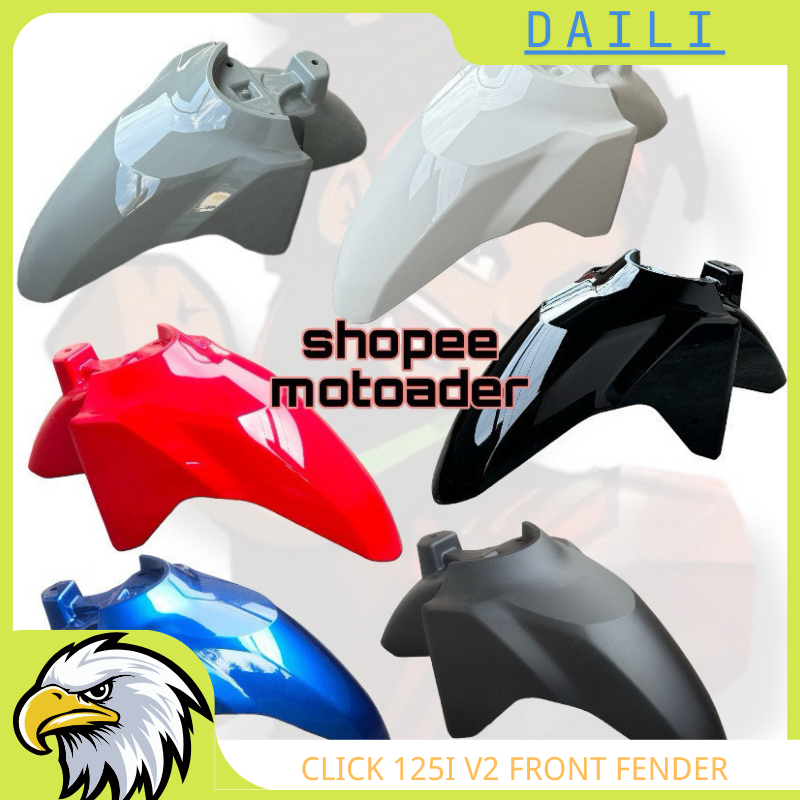 Honda Click Front fender Click v2 v3 125i 150i(Standard Color ...