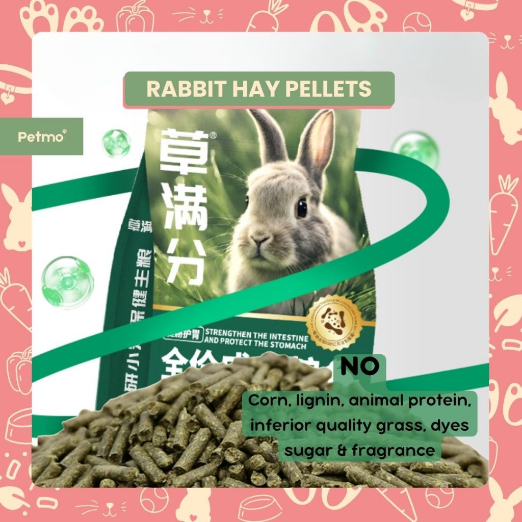 Timothy Hay Pellets For Rabbit - Complete & Balanced Nutrition High ...