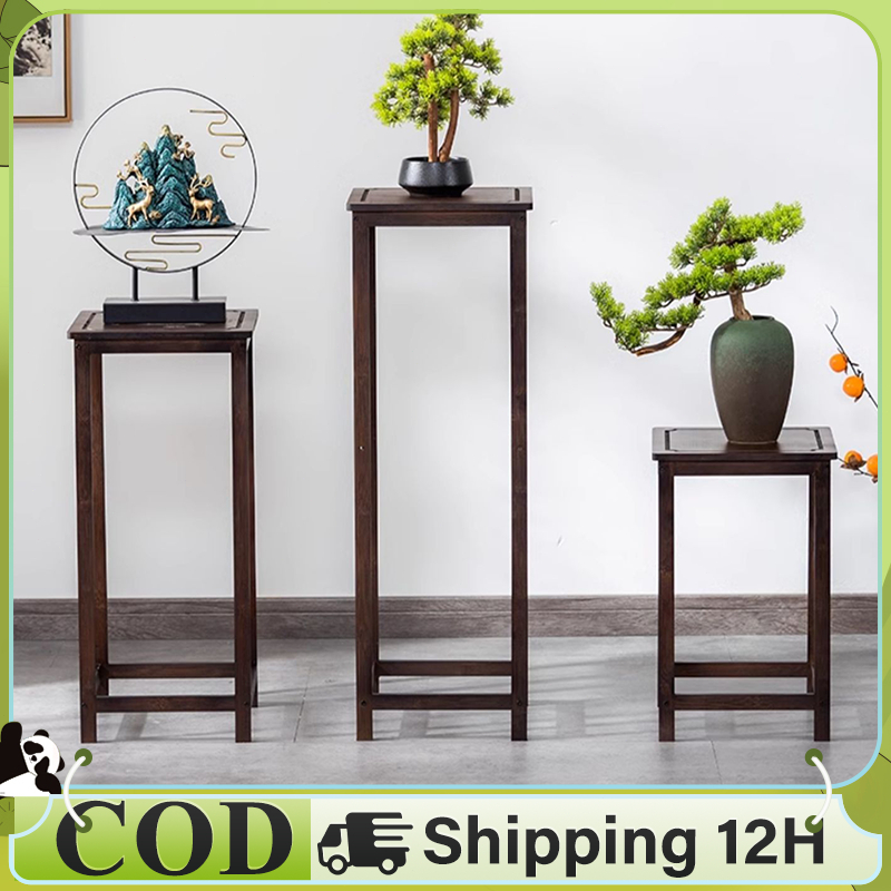 WoodLand Simple Flower Stand Household Shelf Balcony Indoor And Outdoor ...