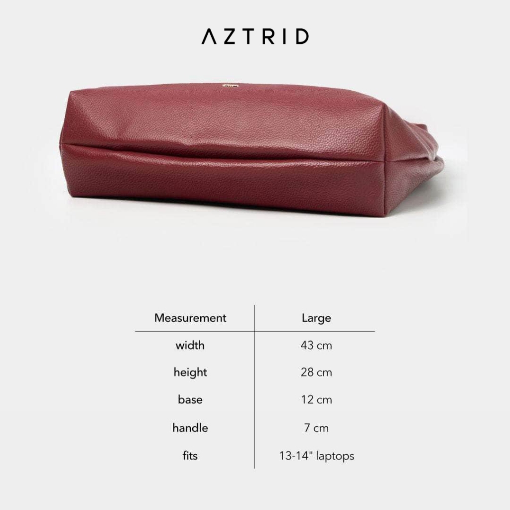 AZTRID Large Hobo Bag (Premium) 2025 New Leather, New Lining and Zipper ...