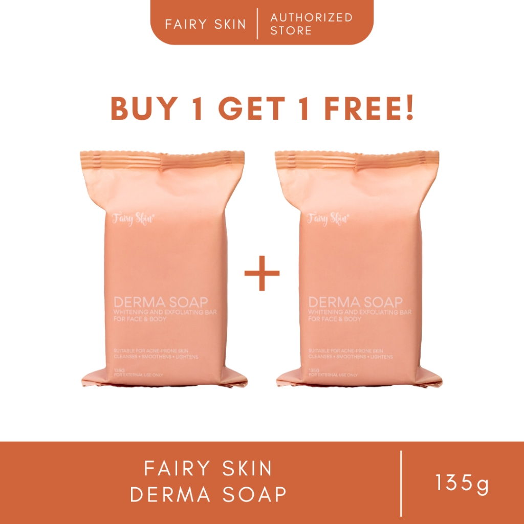 Fairyskin Derma Soap 135g Buy 1 Take 1 (OG Formula) | Shopee Philippines