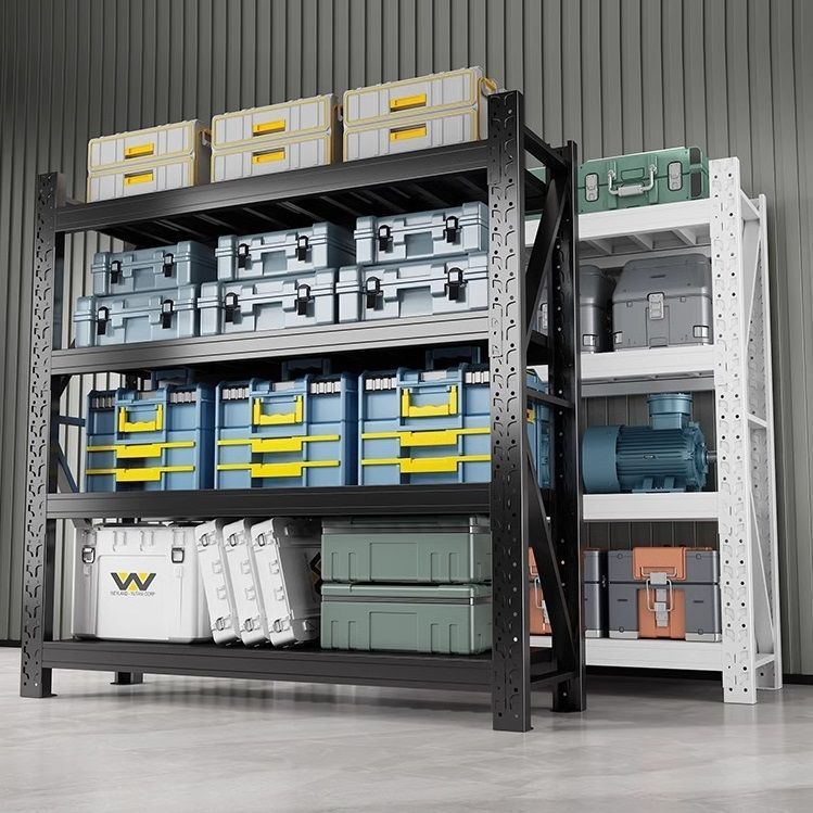 Metal rack organizer layer Boltless Steel Rack Shelves Heavy Duty Rack ...