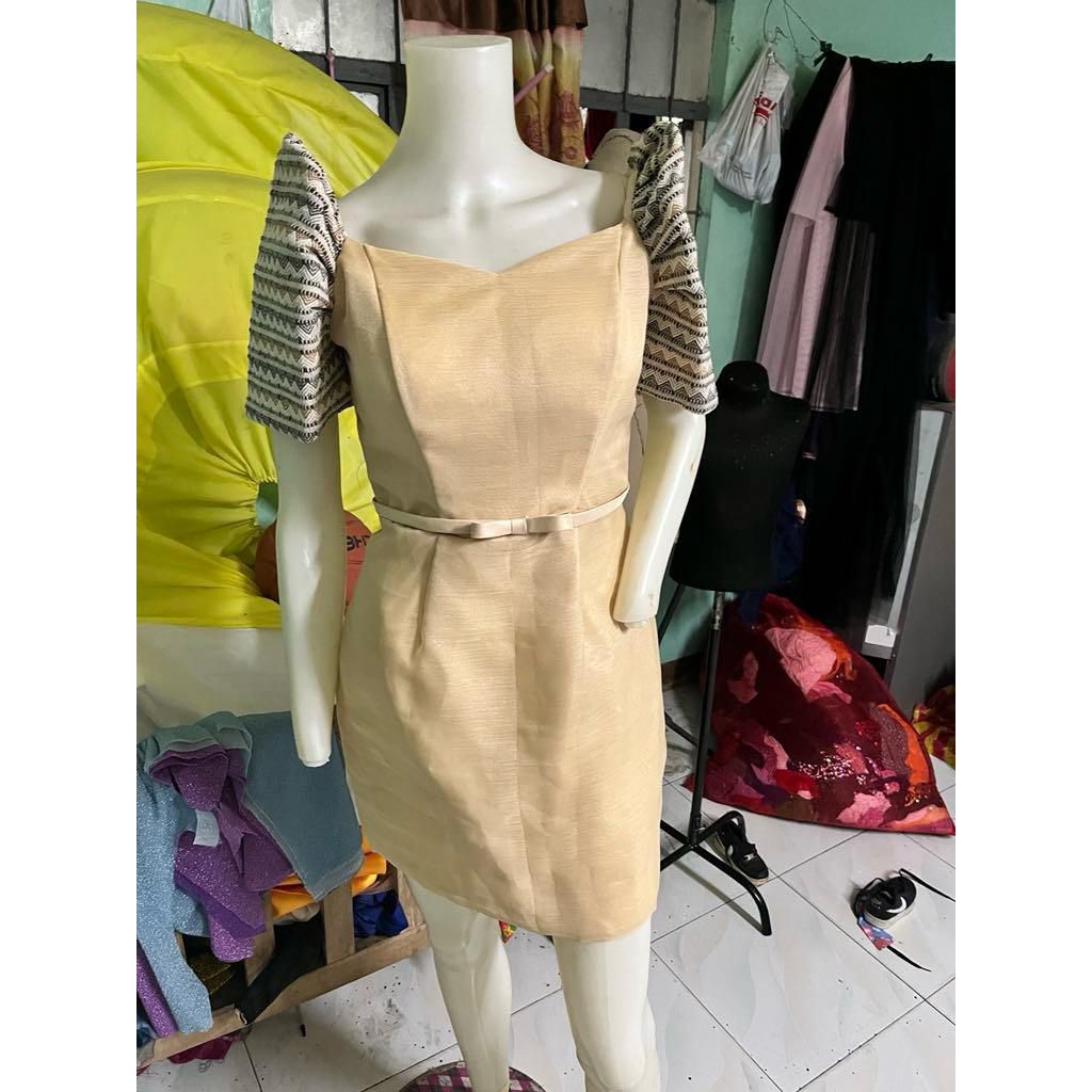 Graduation/ Oath taking [Modern Filipiniana Dress] | Shopee Philippines