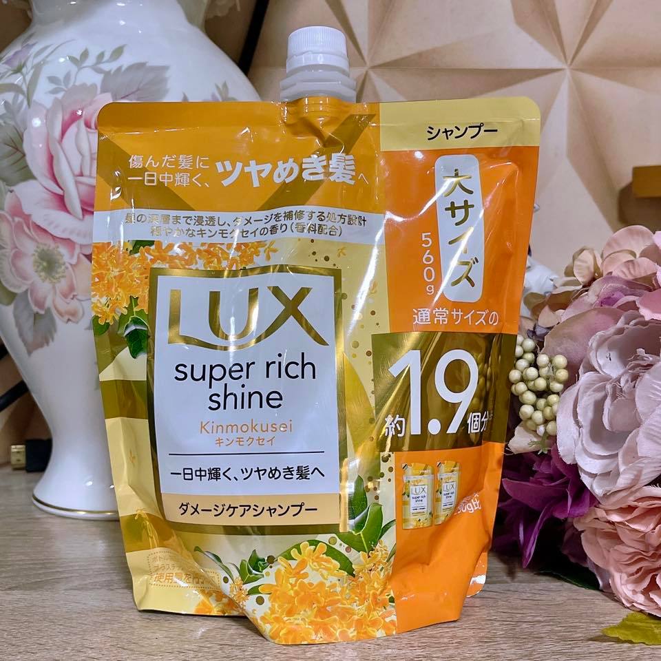 LUX Super Rich Shine Osmanthus Scent Shampoo Deep Nourishment | Silky Smooth Hair 560g | Shopee ...