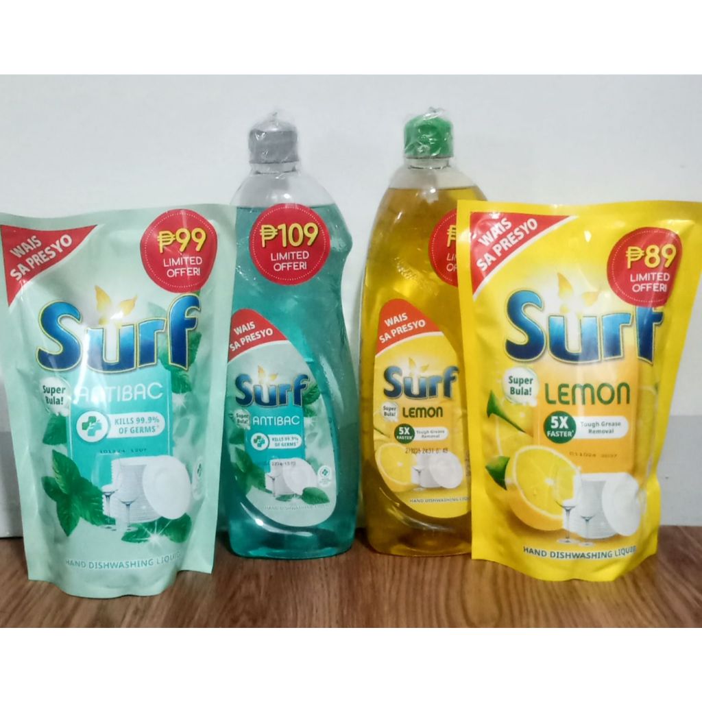 Surf Dishwashing Liquid 700ml-800ml | Shopee Philippines