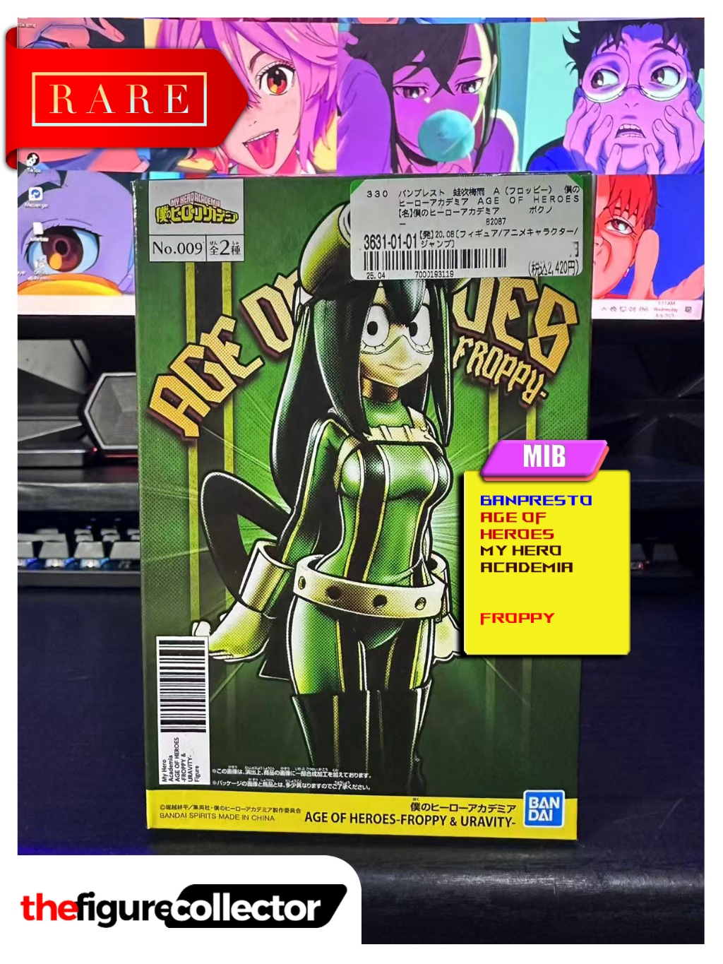 ASUI TSUYU / FROPPY [Authentic] BANPRESTO Age Of Heroes | My Hero ...