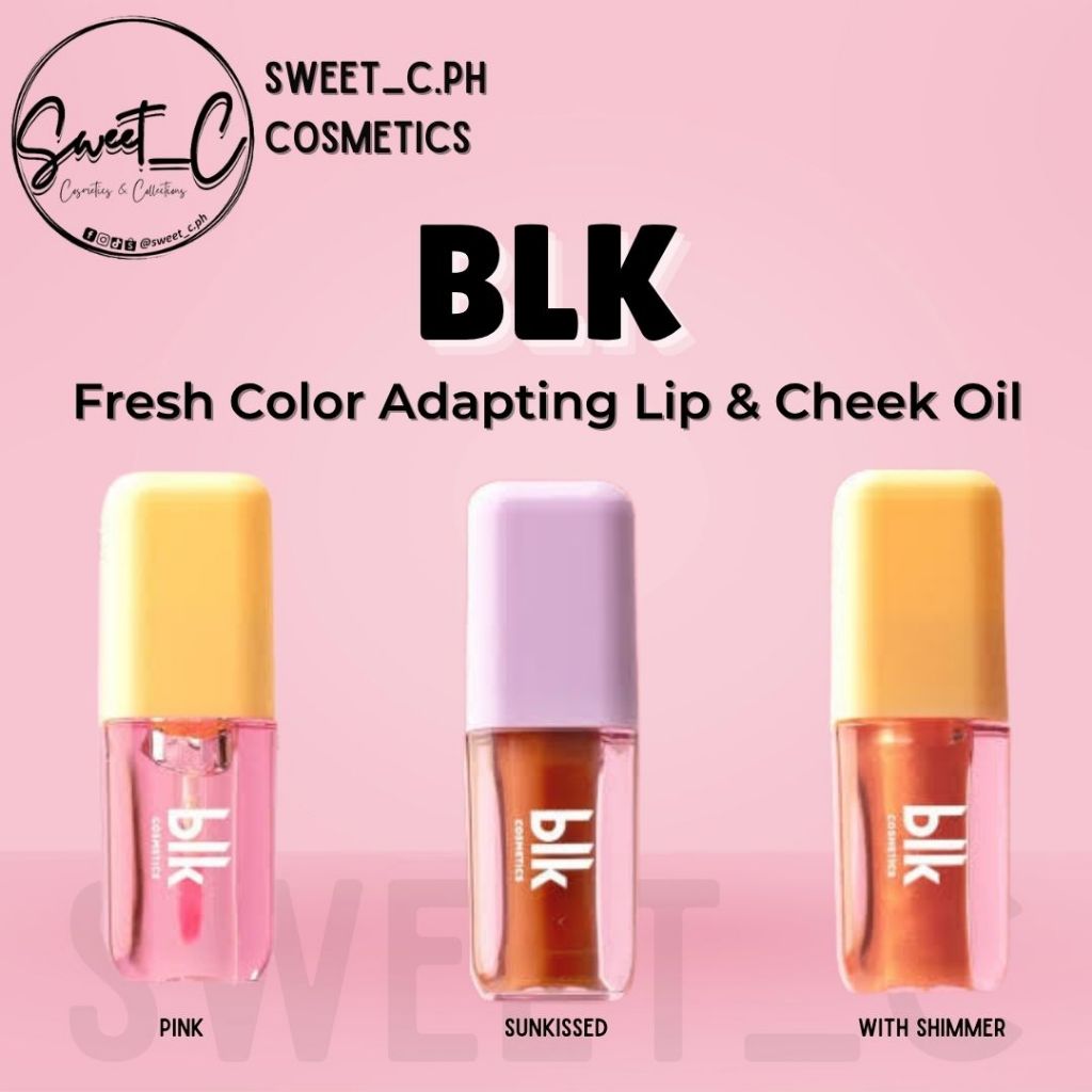 blk fresh color adapting lip & cheek oil | Shopee Philippines
