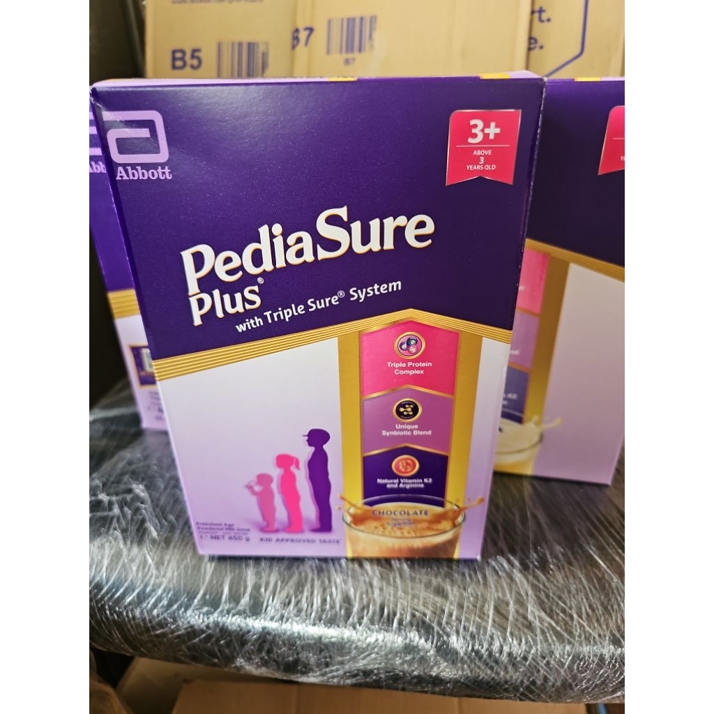 Pediasure Plus Choco 450g / 1.8kg / For Kids 3 Years Old > Pediasure Choco > Pedia Sure 3 Plus ...