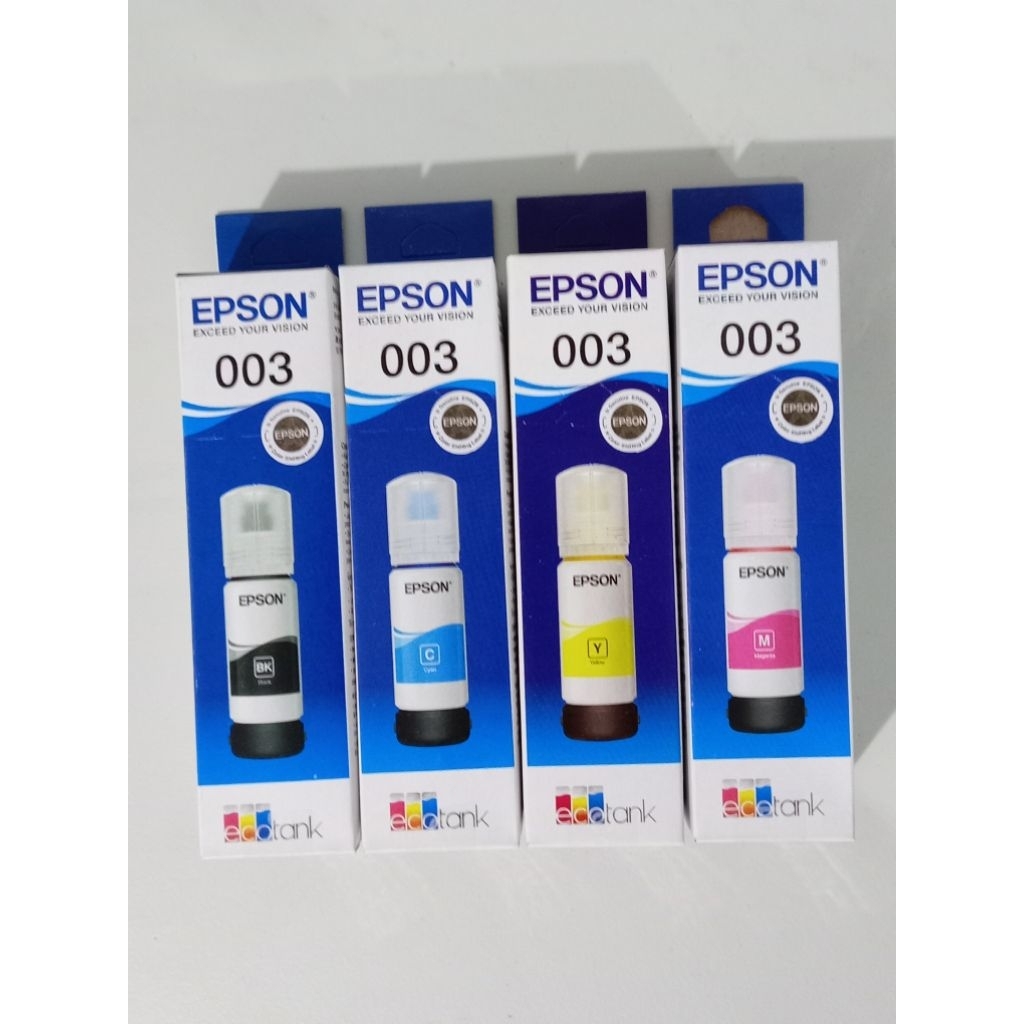 Epson 003 Ink 1 Set (4 colors) | Shopee Philippines